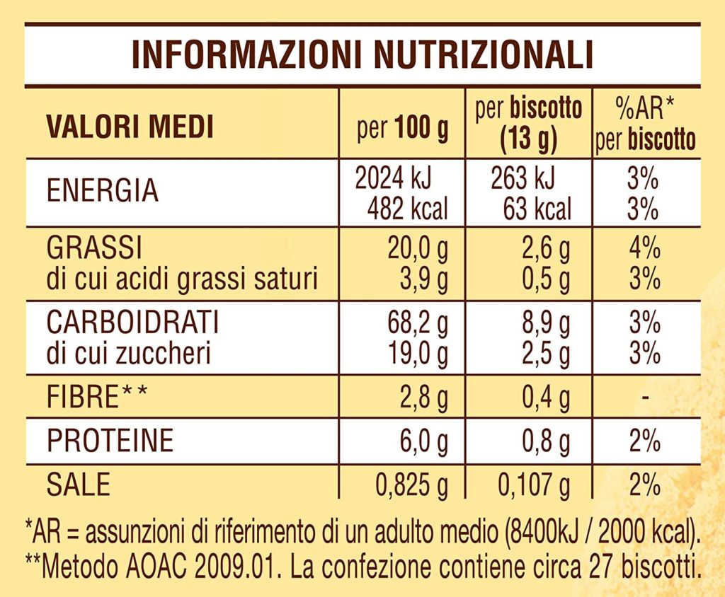Macine - Mulino Bianco (Barilla) 350g - KAFFEETRAUM