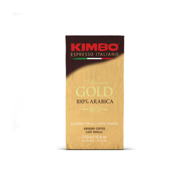 Kimbo - 100% Arabica Gold gemahlen - 250g - KAFFEETRAUM